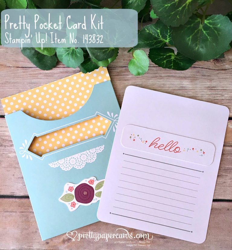 Pretty Pocket Card Kit! - Pretty Paper Cards