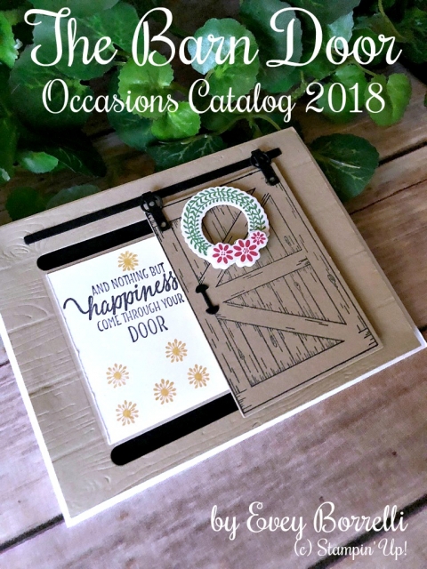 Guest Stamper And Barn Door Card! - Pretty Paper Cards