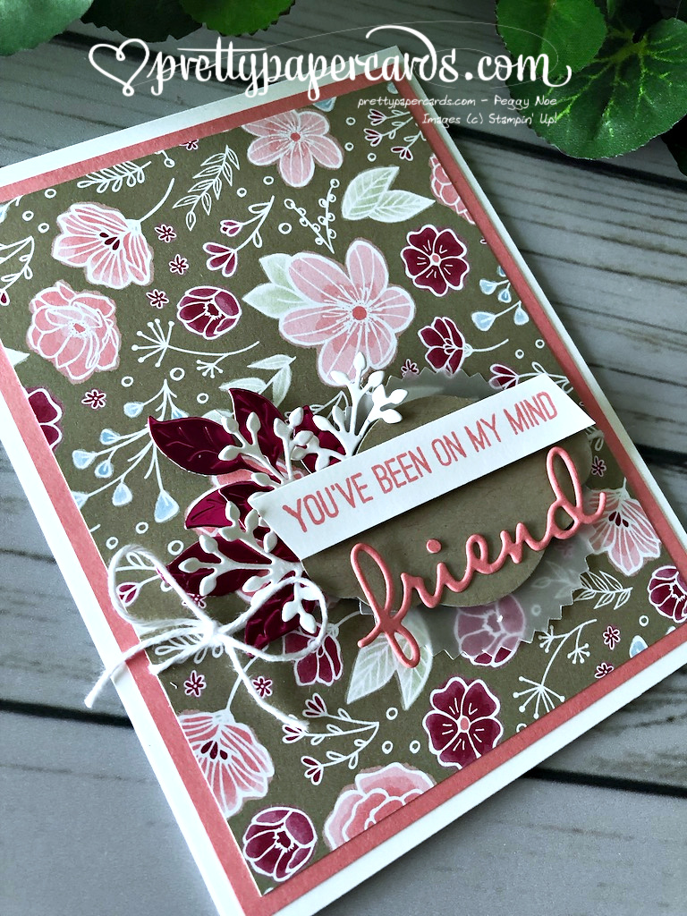 Well Written Dies for a Friend! - Pretty Paper Cards