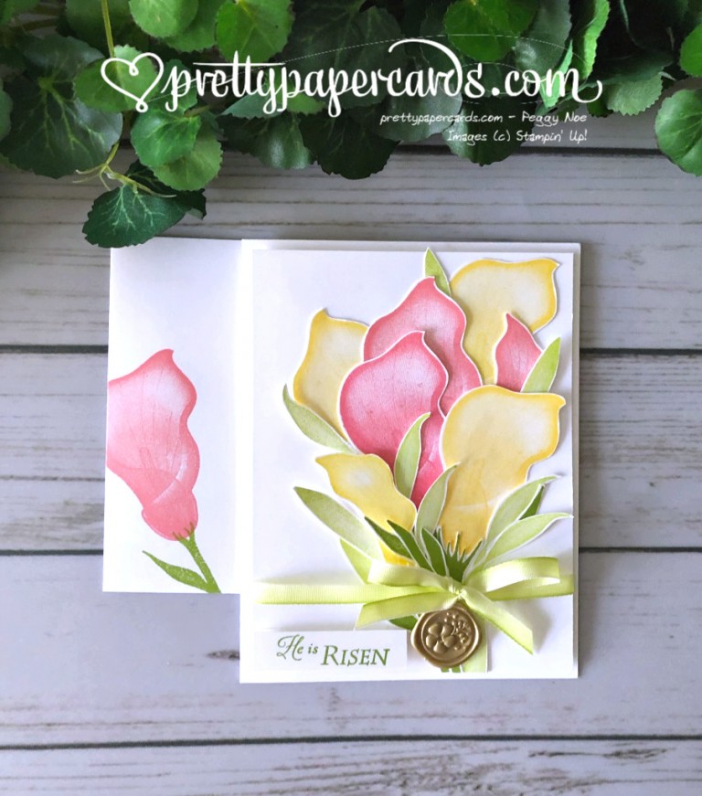 Beautiful Lasting Lily Easter Card! - Pretty Paper Cards