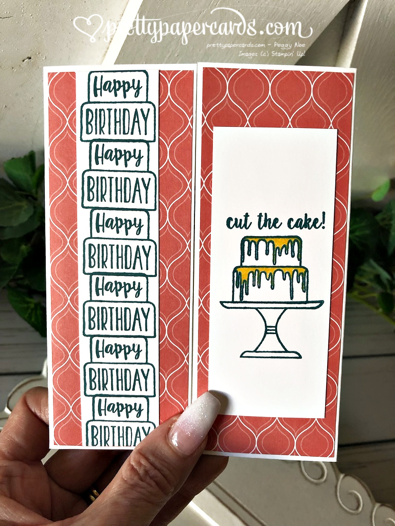 NEW VIDEO: Happy Birthday Column Card! - Pretty Paper Cards