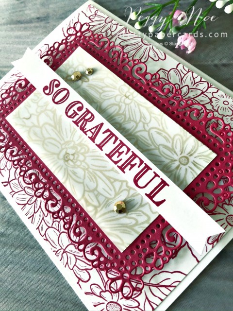 NEW VIDEO: Ornate So Grateful Card! - Pretty Paper Cards