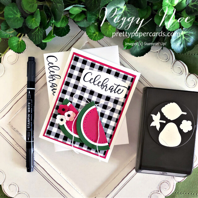 VIDEO: Make a Fun Watermelon Card! - Pretty Paper Cards