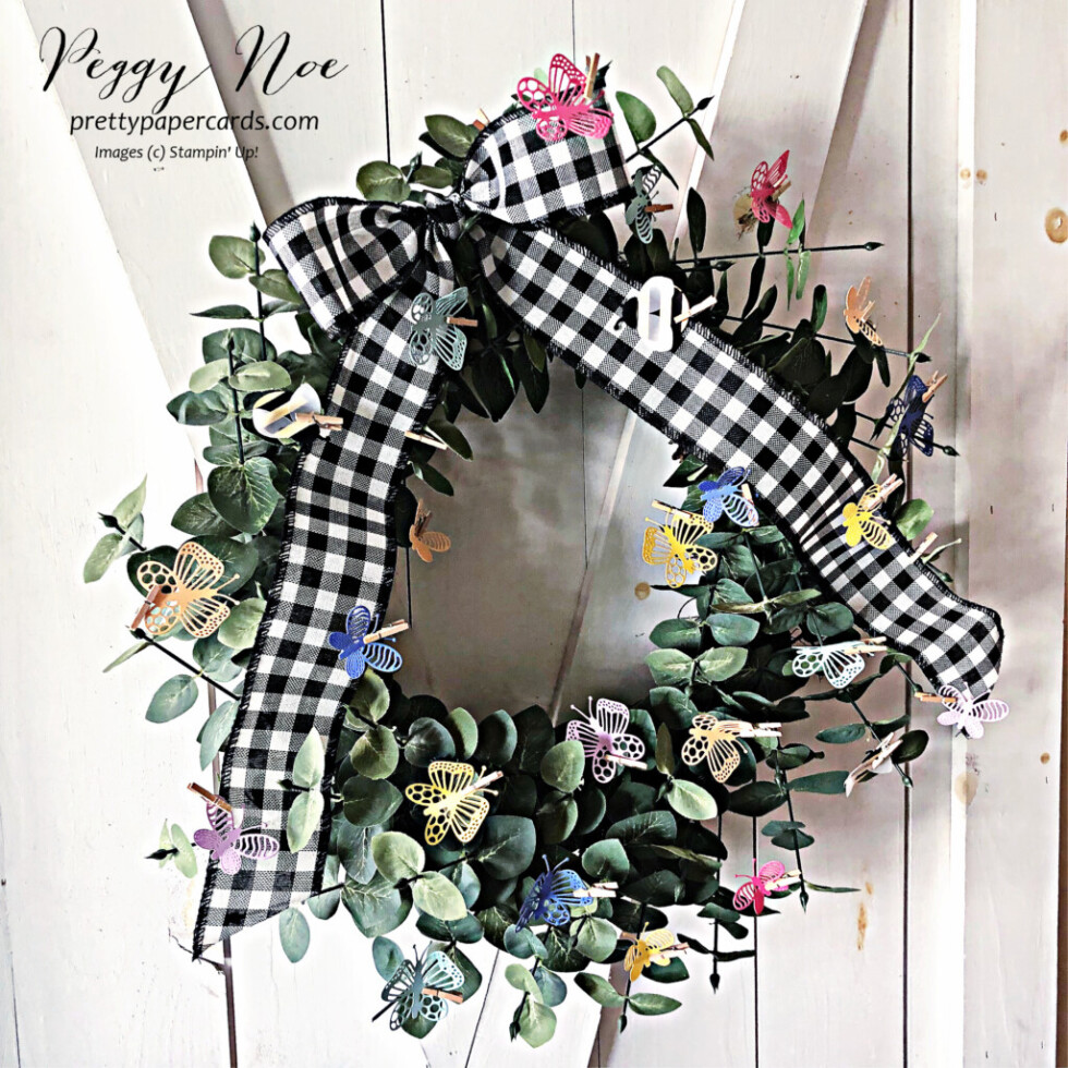 Build a Butterfly Wreath! - Pretty Paper Cards