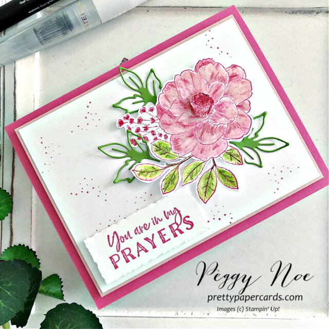 Beautiful Pink Cottage Rose! - Pretty Paper Cards