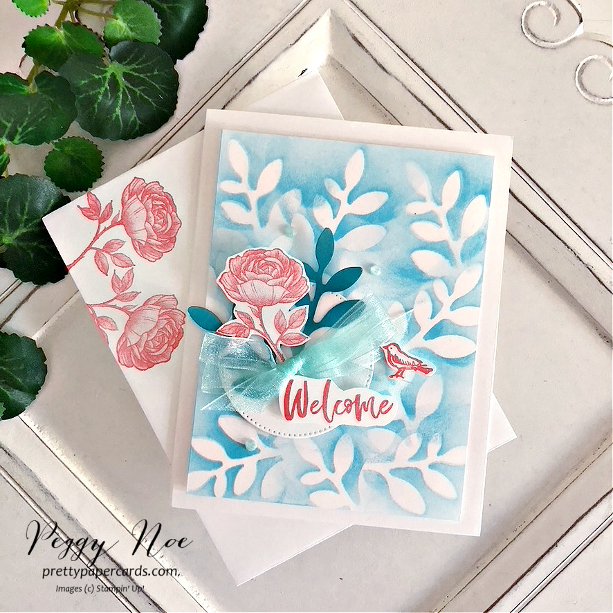 NEW. VIDEO: Wonderful World Welcome Card! - Pretty Paper Cards