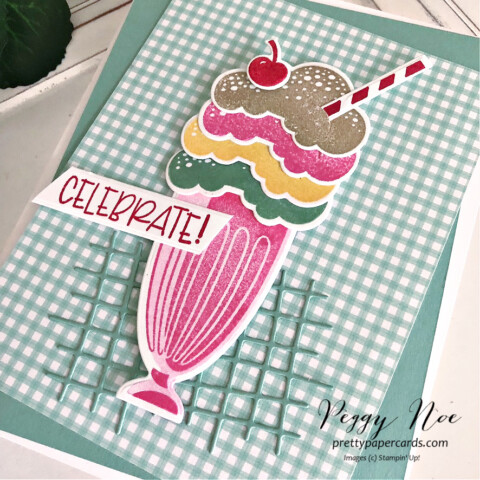 Four-Scoop Share a Milkshake Card! - Pretty Paper Cards