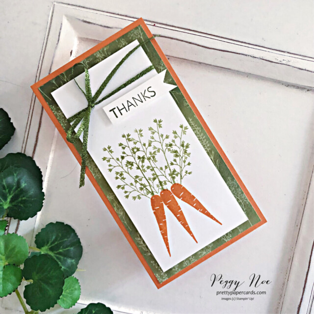 Thanks a Bunch Carrot Card!! - Pretty Paper Cards