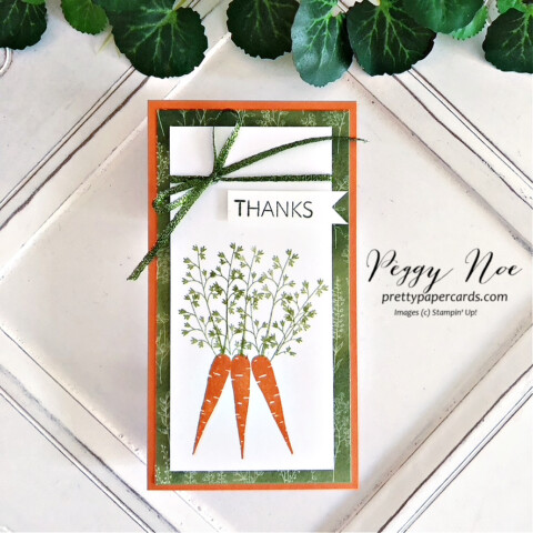 Thanks a Bunch Carrot Card!! - Pretty Paper Cards