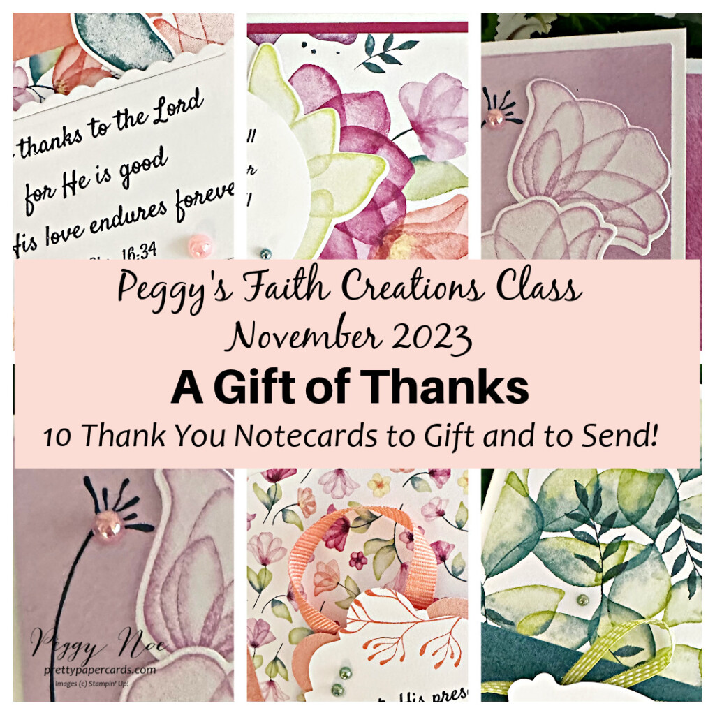 PREORDER NOW OPEN: New Gift of Thanks Faith Creations Class! - Pretty ...