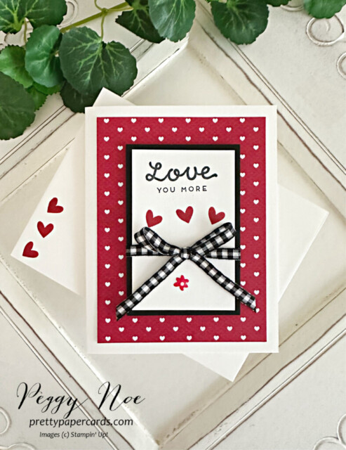 NEW VIDEO: Clean & Simple Valentine Card! - Pretty Paper Cards