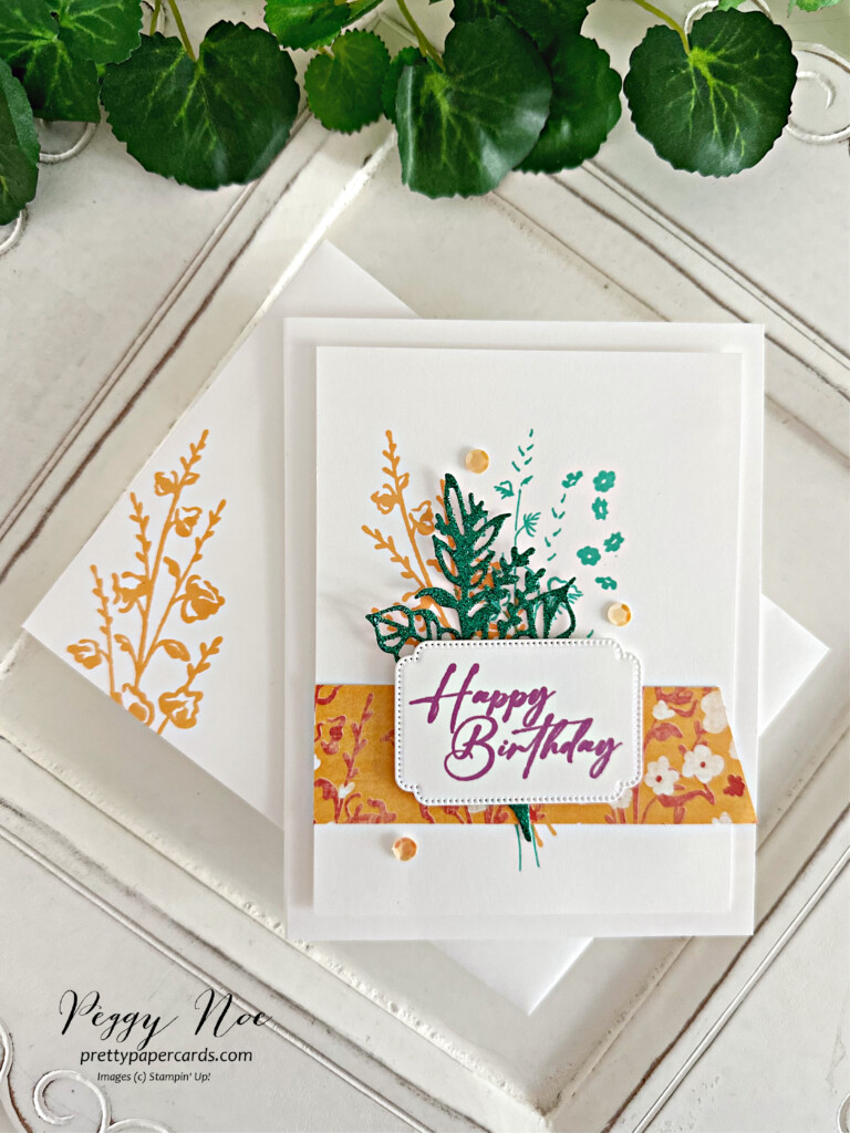 SNEAK PEEK: Flowers of Beauty Birthday Card! - Pretty Paper Cards