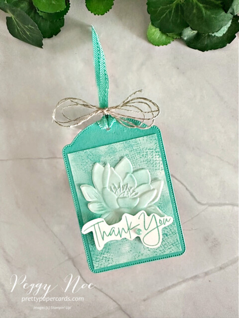 Pretty Summer Splash Thank You Tag! - Pretty Paper Cards