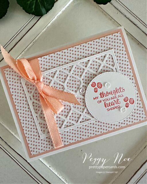 NEW VIDEO: Sweet Petal Pink Lattice Card - Pretty Paper Cards