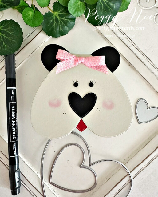 NEW VIDEO: Fun-Fold Heart Dog Card! - Pretty Paper Cards