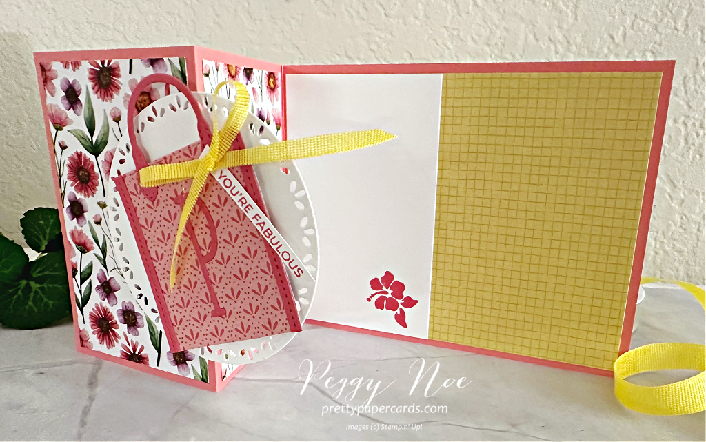 Notes & Totes Fun Fold Card - Pretty Paper Cards