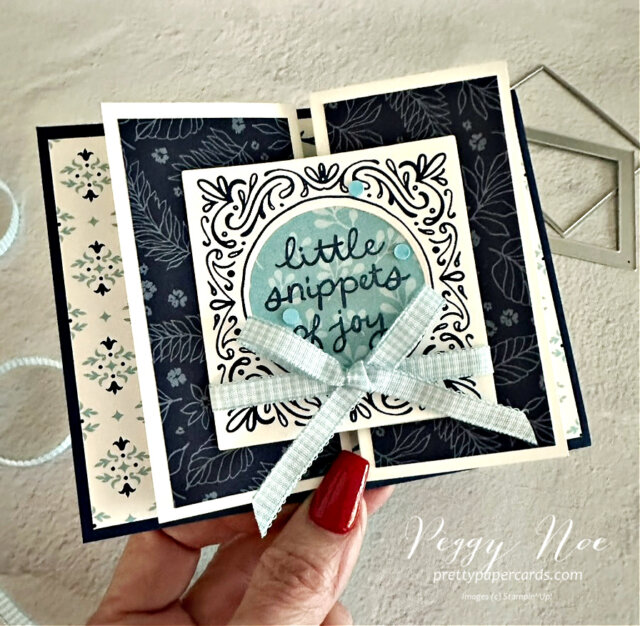 Sneak Peek: Joyful Squares Fun-Fold Card! - Pretty Paper Cards